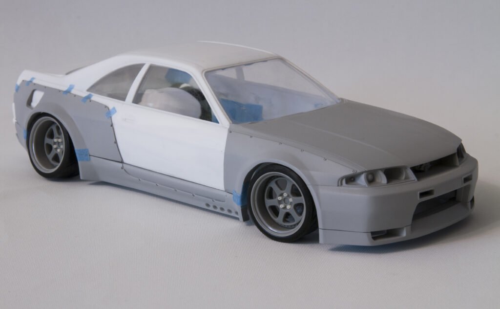 Pandem Transkit for Tamiya Nissan Skyline GT-R R33 - Fugu Garage