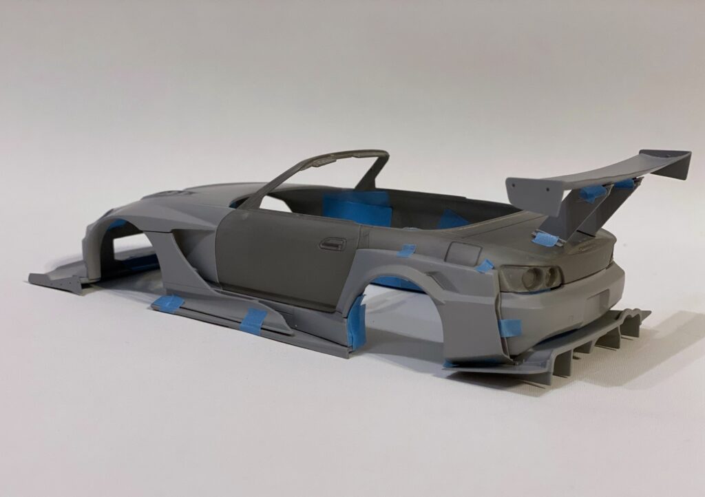 Voltex Curcuit Ver3 Transkit for Tamiya Honda S2000 - Fugu Garage